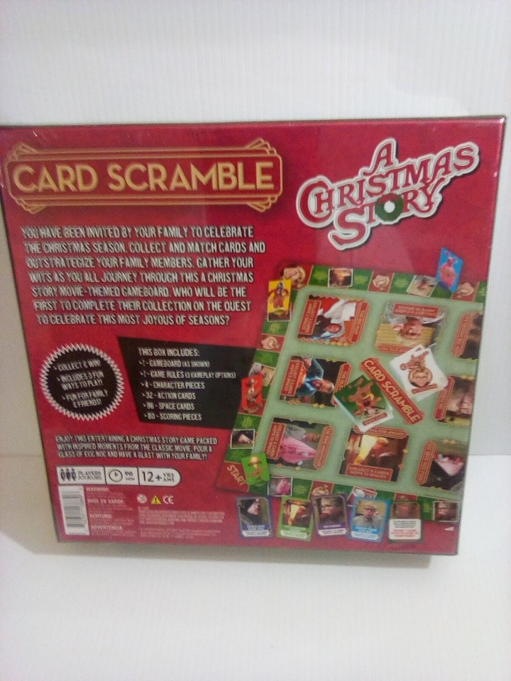A Christmas Story Card Scramble Collection & Strategy Game New Factory ...