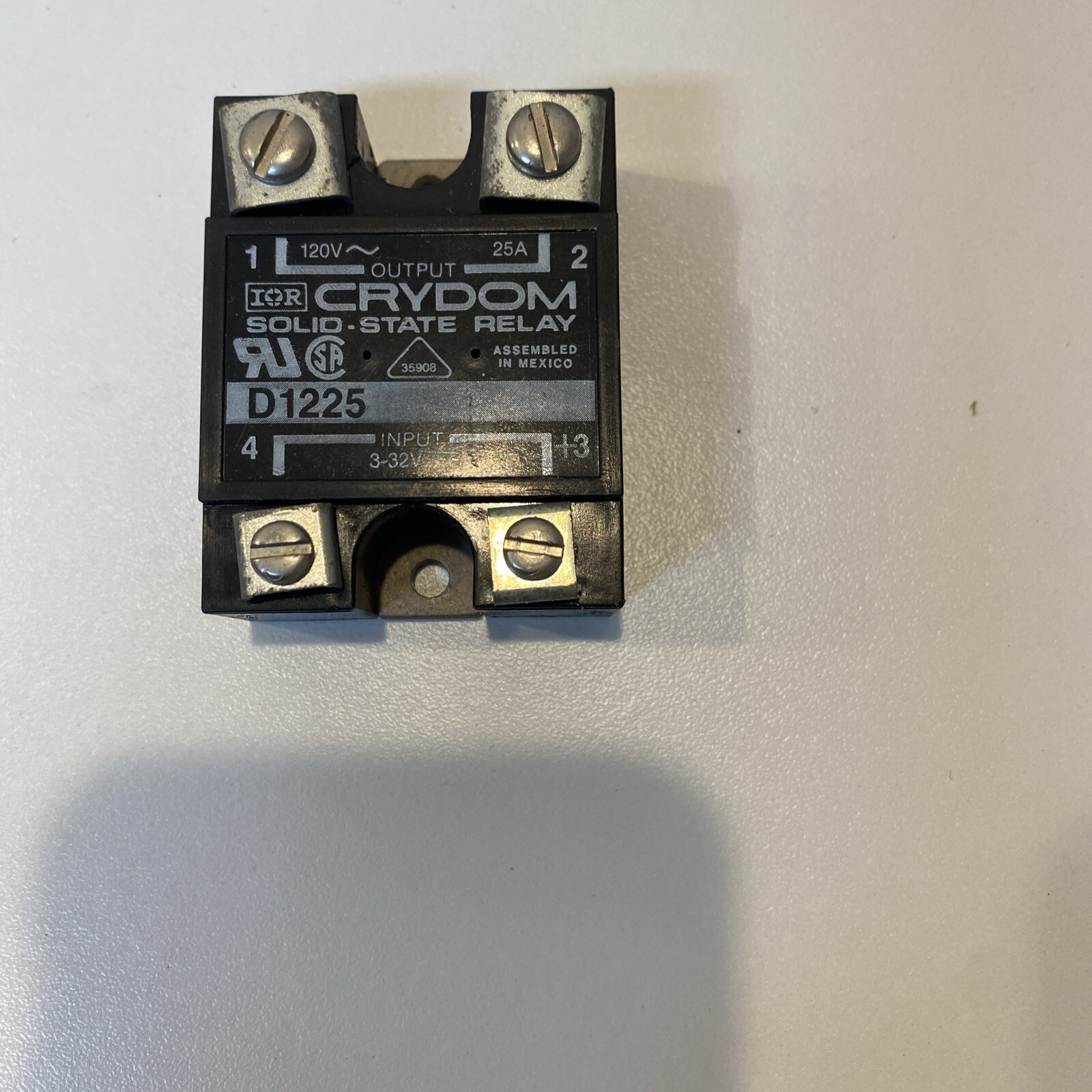 Crydom D1225 / State Relay / 3-32VDC / 10a Amp / 120VAC B47 | eBay