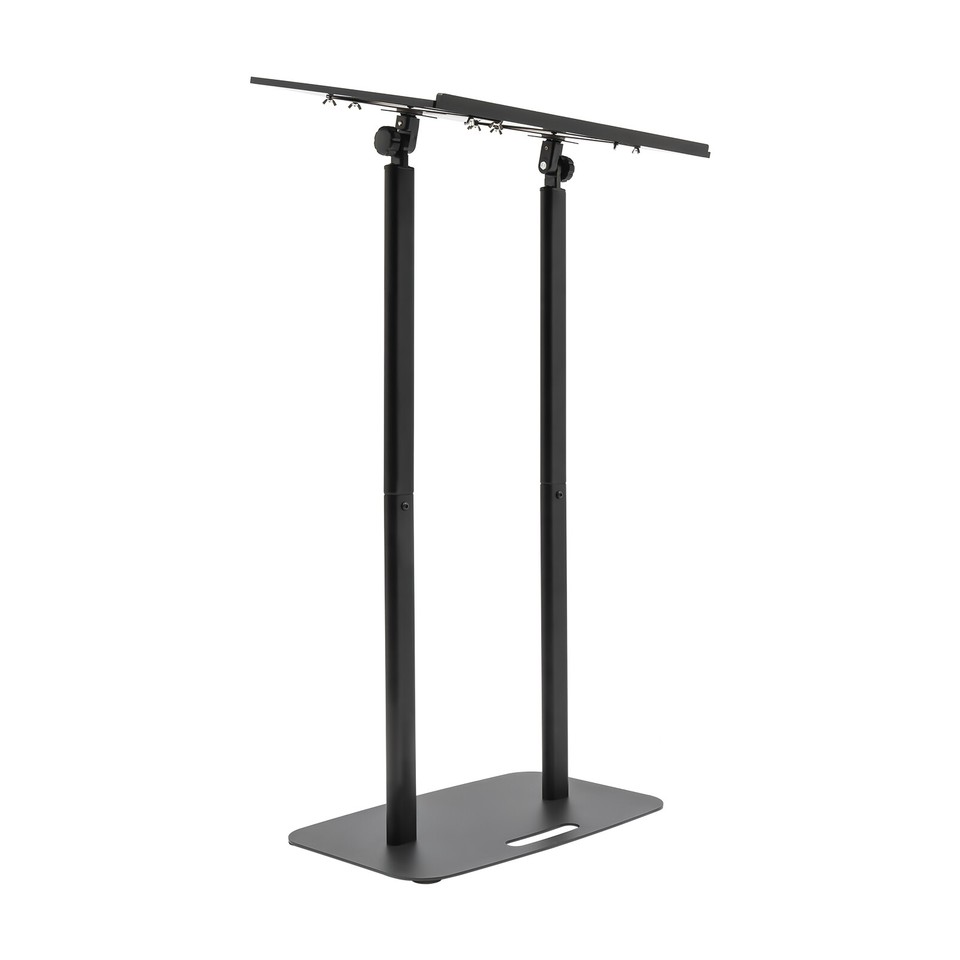 Conference Pulpit Acrylic Black Podium Church Lectern Pulpit Office ...