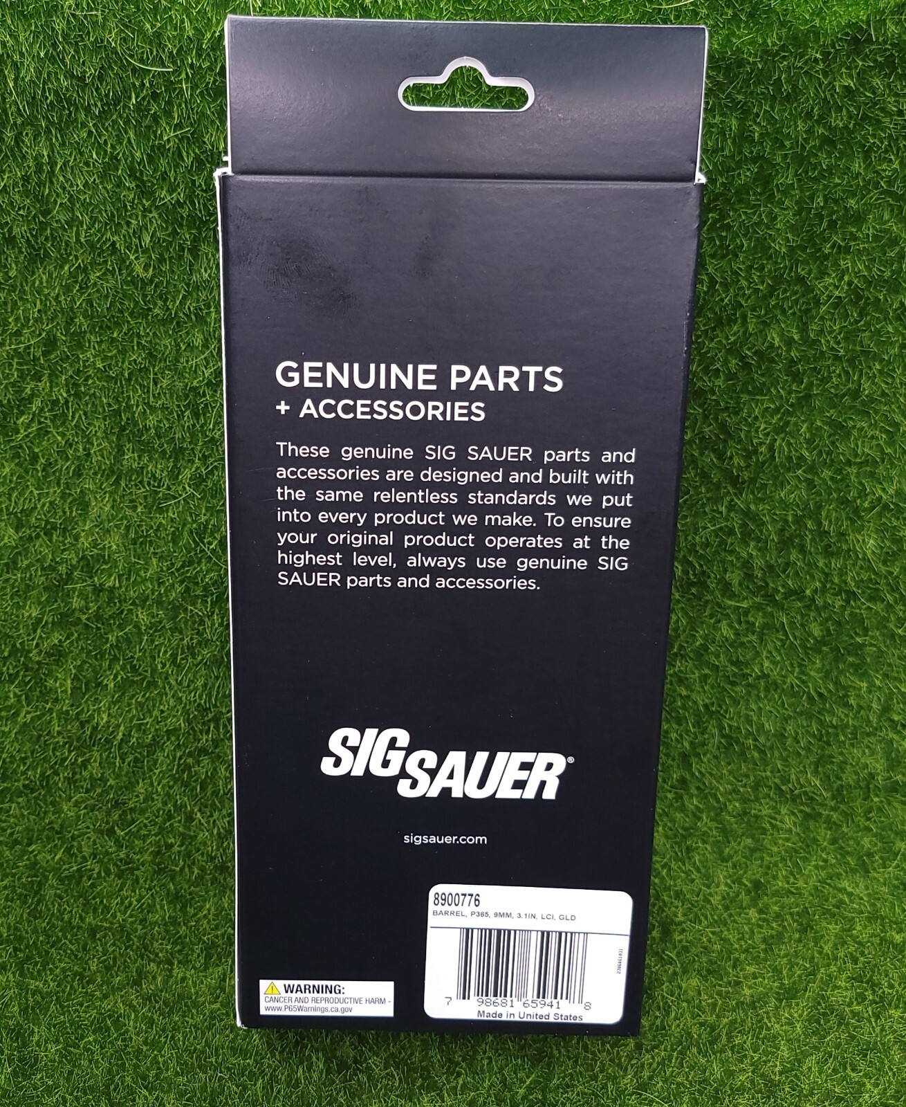 Sig Sauer Factory P365 P365X P365-XMACRO 3.1" 9mm Gold Barrel w/ LCI ...