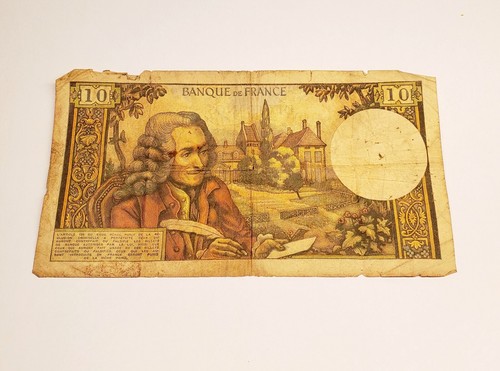 Banque DE France Dix Francs 10 Old Money French | eBay