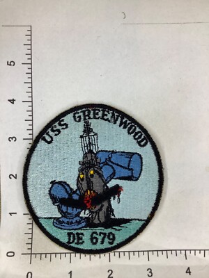 US NAVY USS GREENWOOD DE-679 JACKET PATCH | eBay