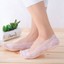 5x Lady Socks Liner Invisible Lace Cotton Hosiery Boat Low Cut Footies ...