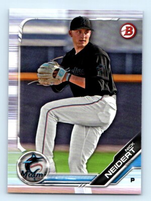 2019 Bowman Prospects Nick Neidert Miami Marlins #BP-8 | eBay