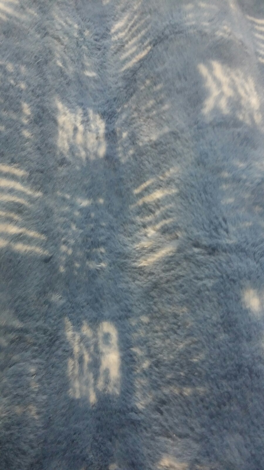 Tessa fur pillow cover 20 x 54, blue shadow, free shipping | eBay