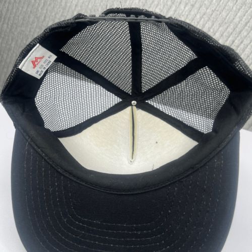 Vintage 70s Funny Trucker Hat Bald Spot Portal To Mesh Snap Back Adult Humor | eBay