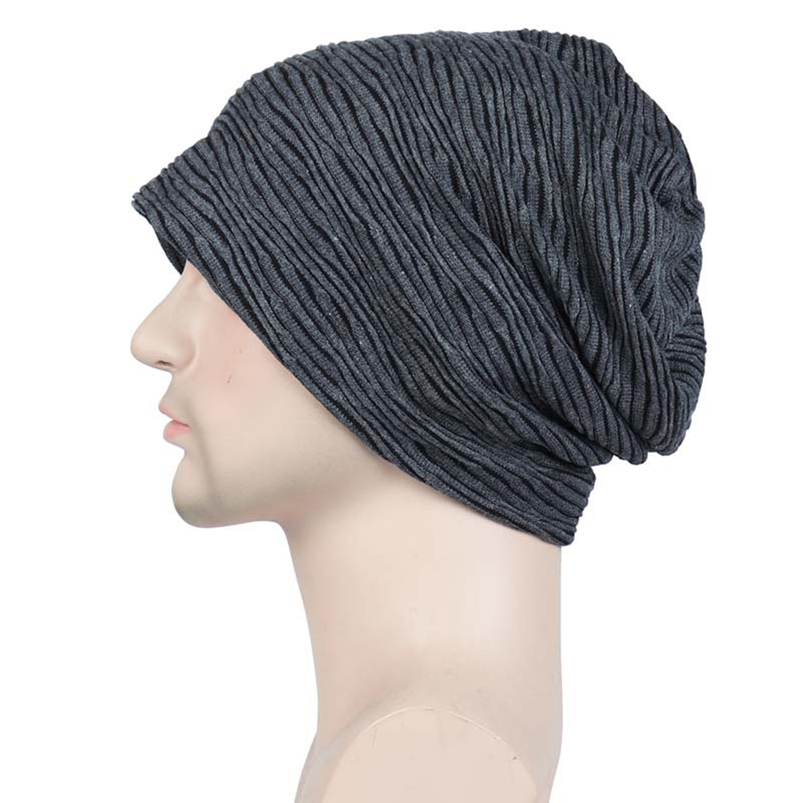 Beanie Hat Elastic Wear Men Summer Spring Beanie Solid Color | eBay