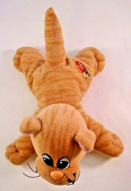 Tonka Vtg Pound Purries Purry Orange Tabby Cat Kitten 8" 1980s Plush ...