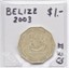 Belize 1 Dollar 10 Sided Coin 2003 Queen Elizabeth II As Pictured | eBay