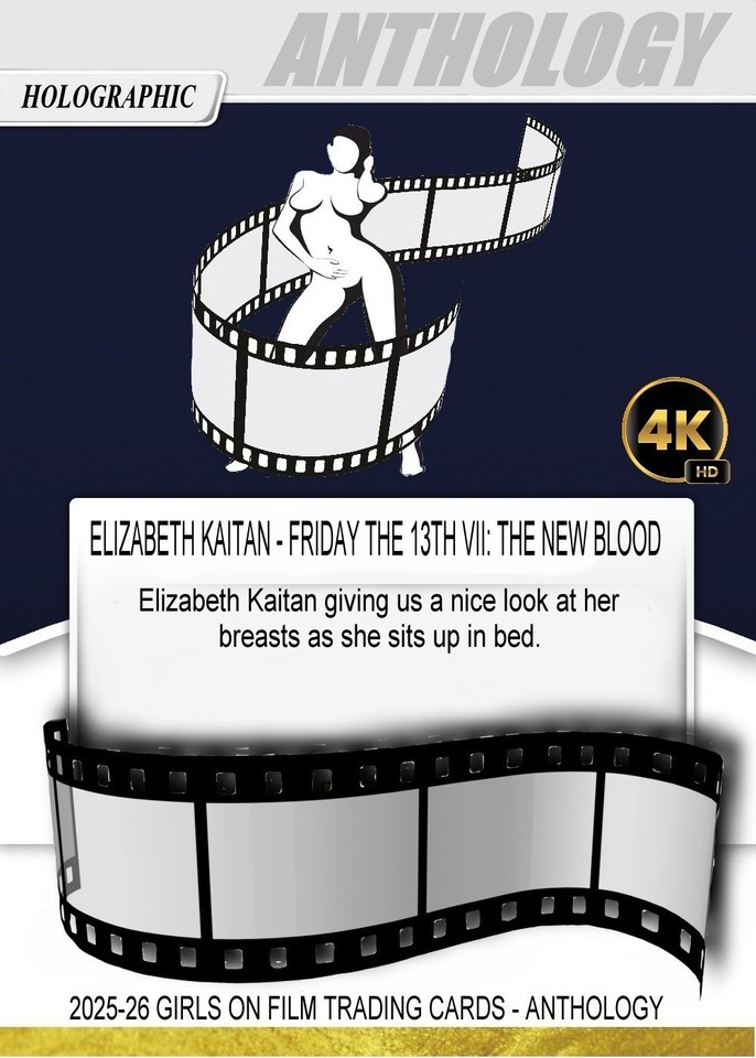 2025-26 GOF Anthology Elizabeth Kaitan Friday the 13th HOLO Card | eBay