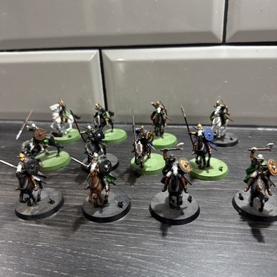 LOTR 12 x Painted Riders Of Rohan Lord Of The Rings Warhammer | eBay