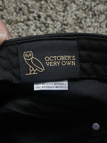 Octobers Very Own Varsity OVO Sports Cap Black Hat Drake | eBay