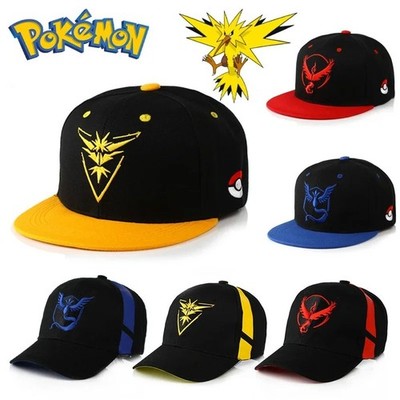 Pokemon Baseball Cap Adjustable Hat Pikachu Charizard Ash Ketchum Anime ...