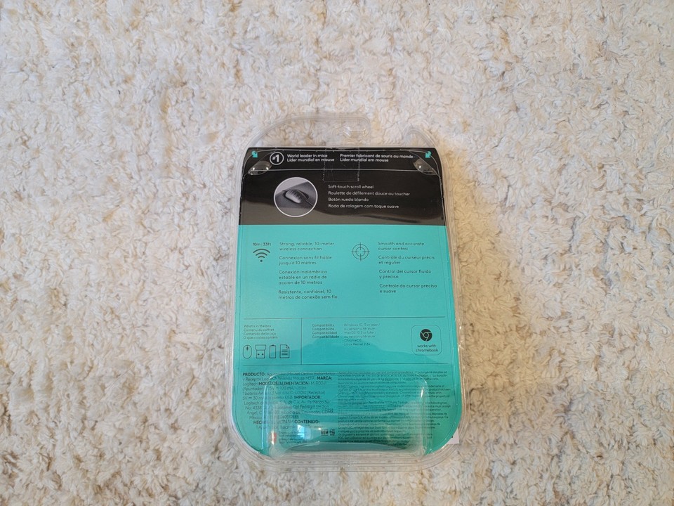 Logitech M317 Wireless Mouse Black NEW OPEN BOX | eBay