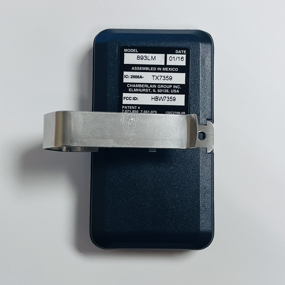 LiftMaster 893LM 3-Button Garage Opener Remote HBW7359 953ESTD - Yellow ...