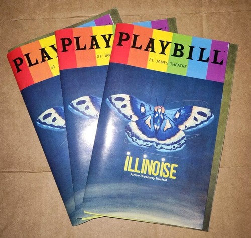 Best Musical Nominee "Illinoise" LE Pride Playbill w/ Henry's Journal ...