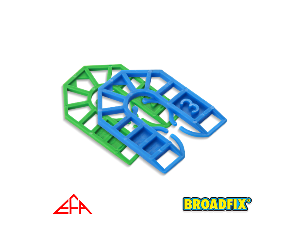 PLASTIC PACKERS WEDGES U SHIMS 55mm x 43mm - Sizes 1,2,3,4,5,6mm | eBay