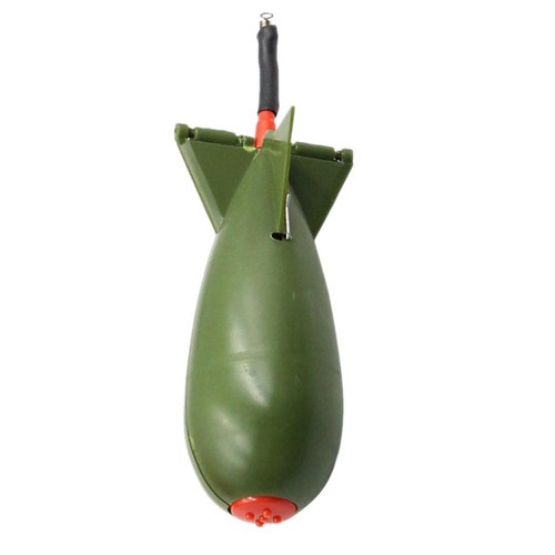 Carp Fishing Rockets Feeder 3 Size Bomb Lure Baits Holder Maker Tackle ...