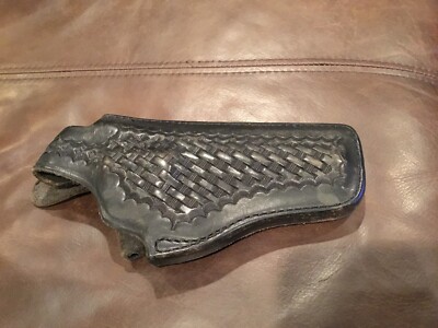 Monrovia Safariland California Colt 29 Leather Gun Holster Weave Design ...