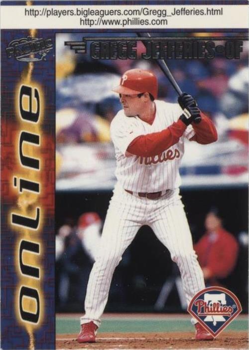 1998 Pacific Online - Gregg Jefferies #563 for sale online | eBay