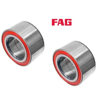 Pair Set 2 Front FAG Wheel Bearings for VW Cabrio Golf Corrado Jetta ...