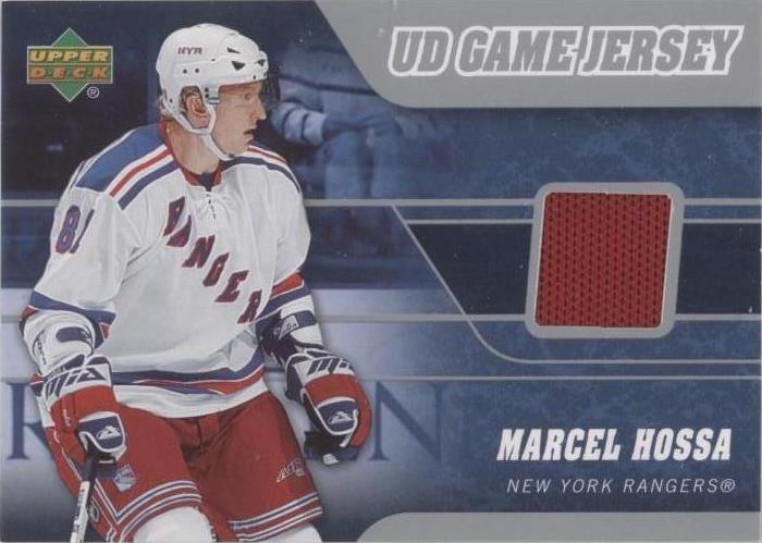 2006-07 Upper Deck - Ud Game Jersey Marcel Hossa #J-HO (MEM) for sale ...