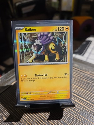 Raikou 048/132 Mega Evolutions Holo Rare Pokemon Card | eBay