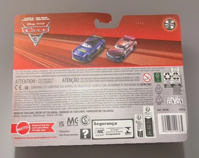 Disney Cars Spikey Mater Tractor McQueen Deputy Bling Tex Kabuto Taco 1 ...