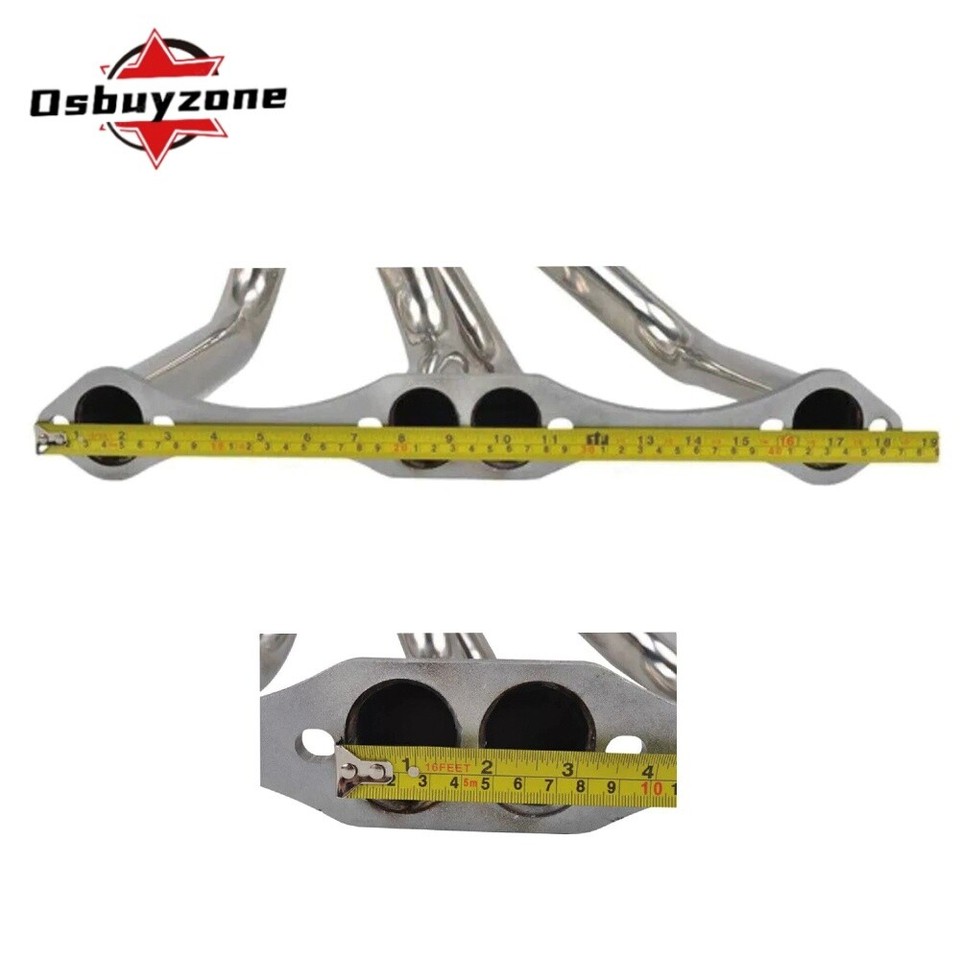 for Small Block Chevy Sprint Roadster SBC V8 Stainless Steel Exhaust ...