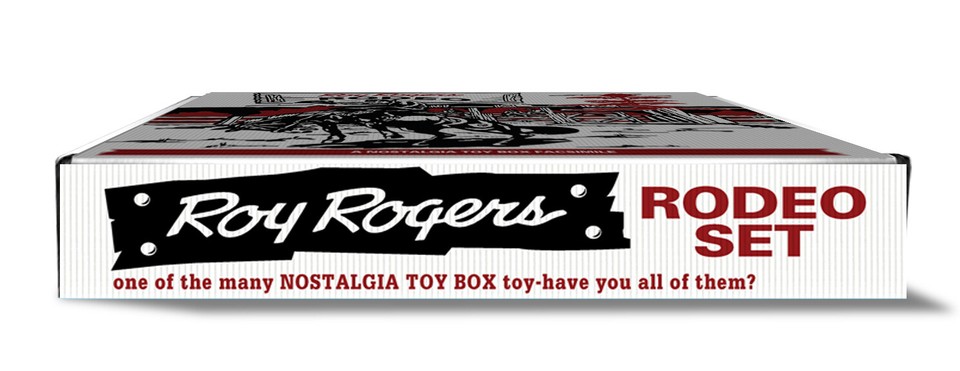 Marx Roy Rogers Ranch Play Set Box OR Marx Roy Rogers Rodeo Play Set ...