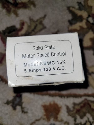 Speed Controls - Solid State Motor Speed Control