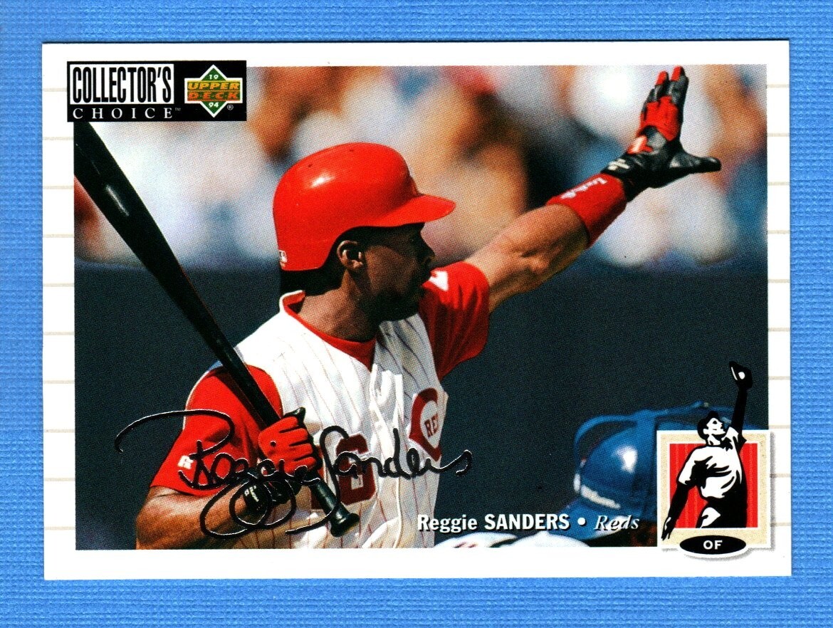 1994 Upper Deck Collector's Choice - Silver Signature #252 Reggie ...