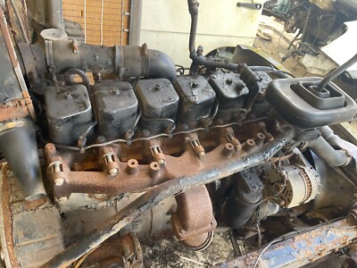 DAF CUMMINS 6B ENGINE COMPLETE IN CHASSIS WITH SPICER GEARBOX AND ALL ...
