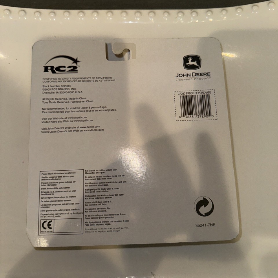 ERTL 3 Piece Set John Deere 1/64 tractor. Jay Wagon (2005) | eBay