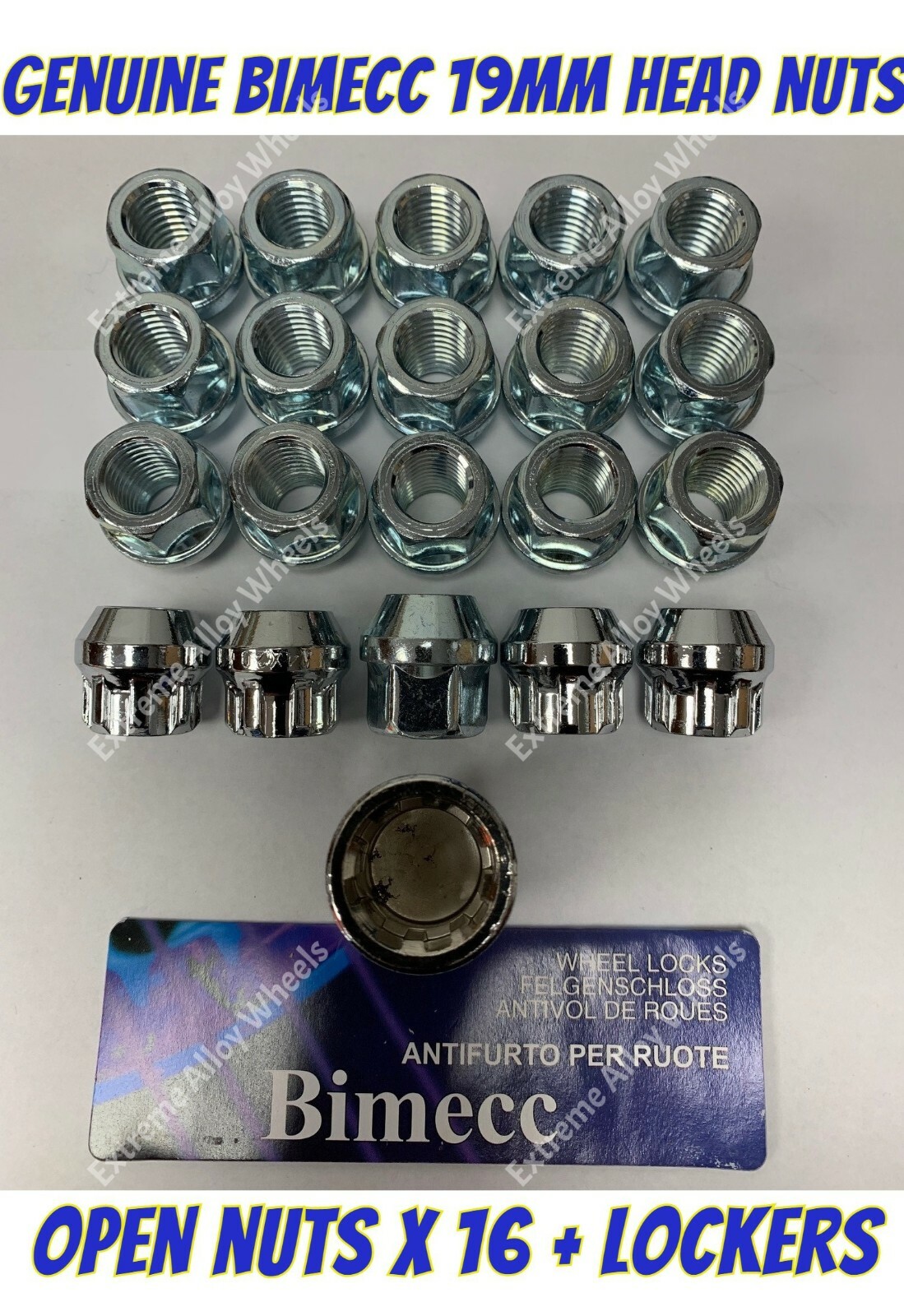 Alloy Wheels Open Nuts + Locks Kia Picanto Pregio Pro Ceed Rio Sedona ...