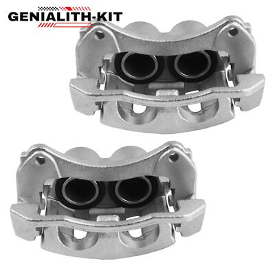 Front Disc Brake Calipers w/Bracket for 1998-2002 Ford Ranger Mazda ...