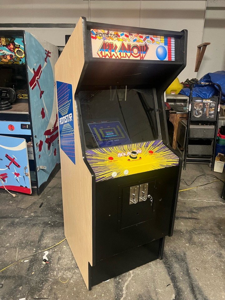 ARKANOID ARCADE MACHINE by TAITO/ROMSTAR (Excellent Condition) *RARE ...