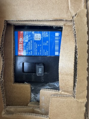 EATON CSR 25K MAIN BREAKER 200 AMP 120/240V CSR2200N 2 Pole Double Pole ...