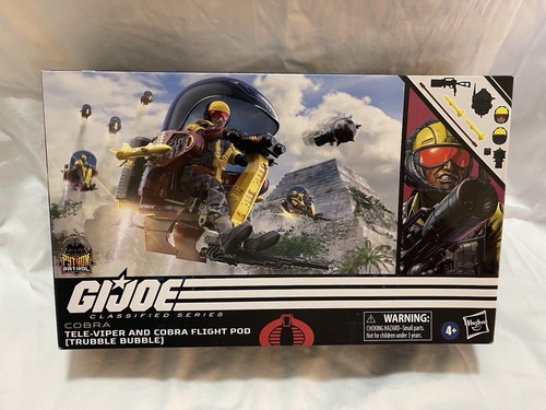 GI Joe Classified Series Cobra Python Patrol #98 Tele Viper Flight Pod ...
