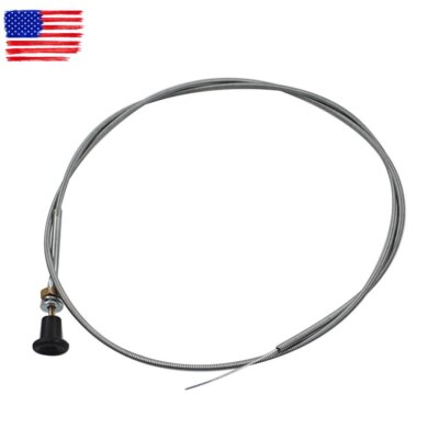1/2 PACK 237 Universal Push Pull Choke Cable 63" Inner 60" Conduit 2 3/ ...