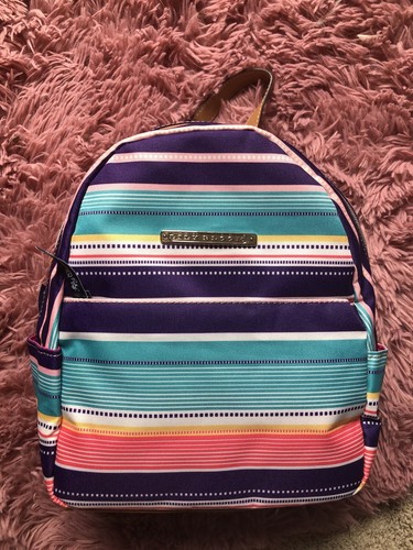 Lily Bloom Mini backpack Multicolor Pink Lining Soft | eBay