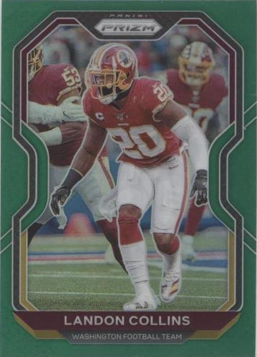2020 Panini Prizm - Landon Collins #184 Green Prizm for sale online | eBay