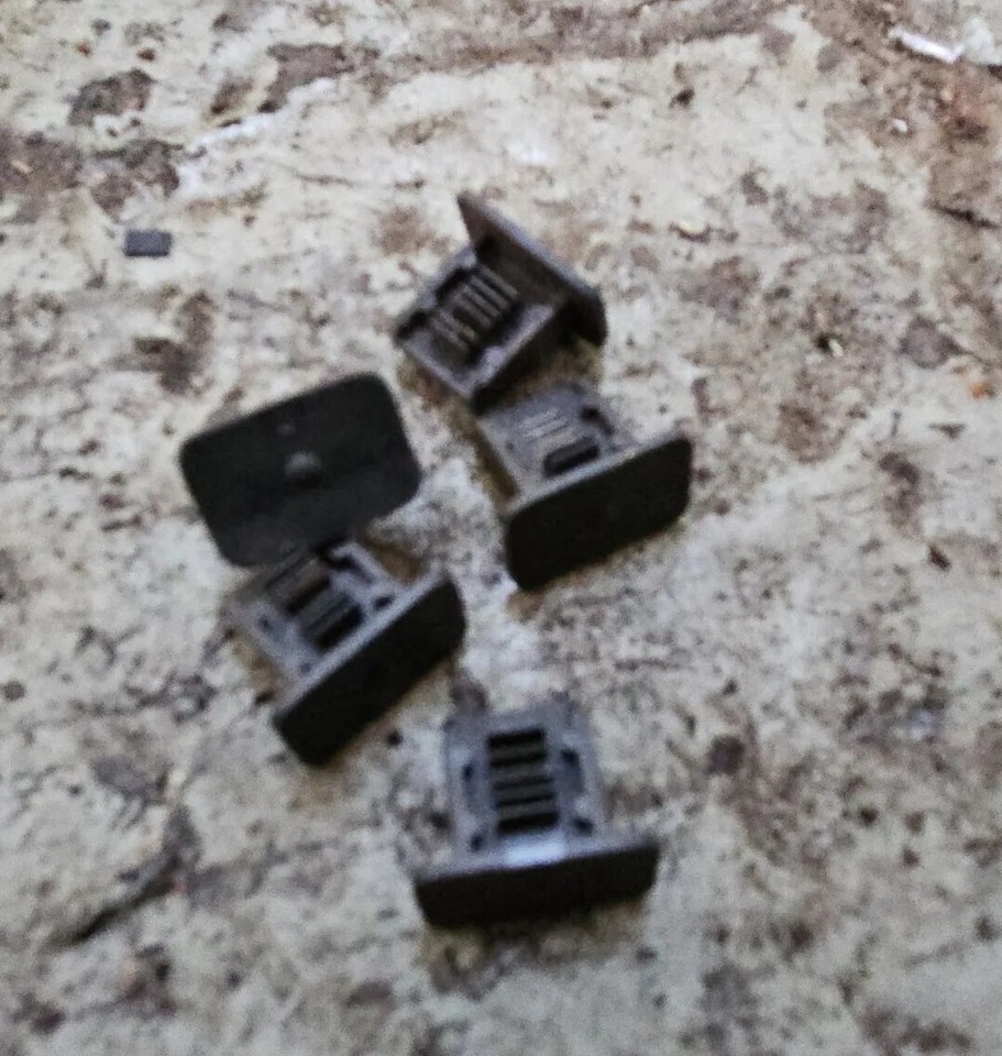 VW GOLF MK2 MK3 CORRADO INTERIOR TRIM CLIPS X5 AUDI 80 B2 COUPE UR | eBay