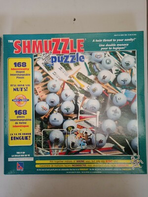 The Shmuzzle Puzzle Tee It Up Jigsaw Puzzle 168 Identical Piece ...