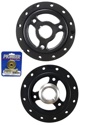 Harmonic Balancer Damper & Bolt for Chevy SB 283 305 327 350 383 6" INT ...