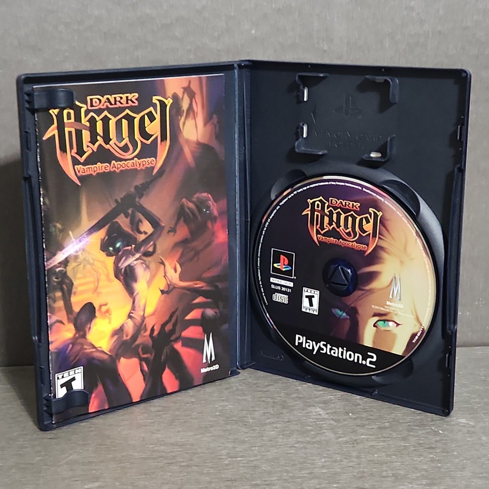 Dark Angel Vampire Apocalypse PlayStation 2 PS2 Complete Refurbished ...