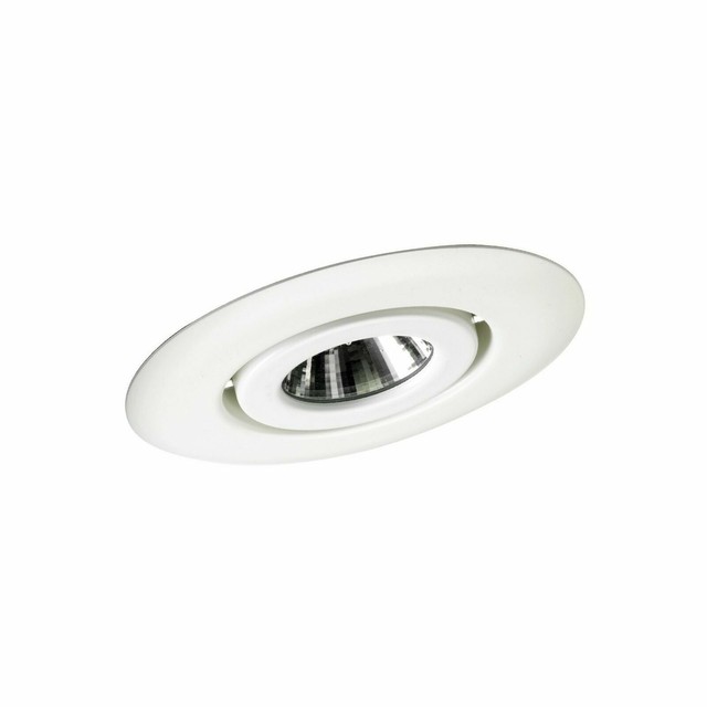 Juno Lighting 440-wh Recessed Mount Flush 4 Inch Gimbal Ring Adjustable ...