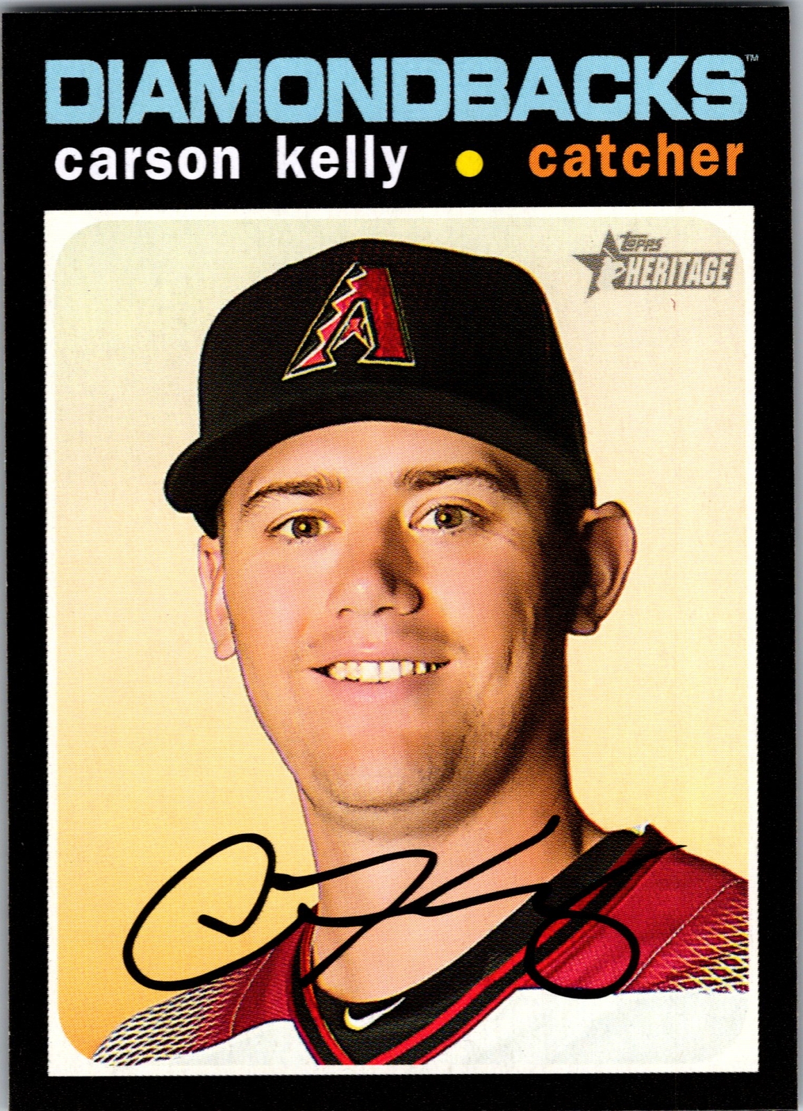 2020 Topps Heritage Carson Kelly #92 Arizona Diamondbacks | eBay