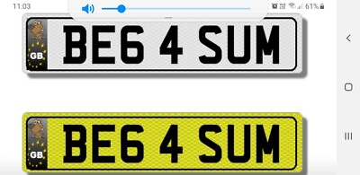 Personalised number plates | eBay UK
