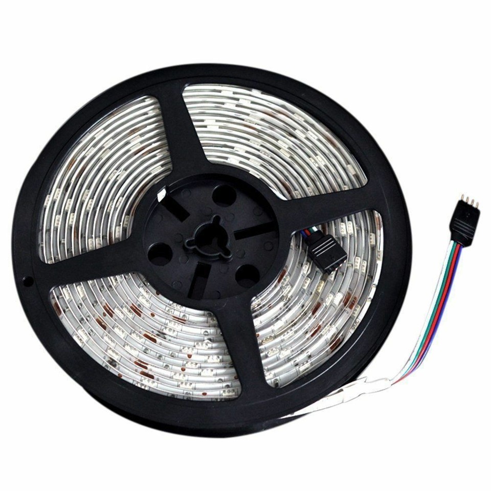 KITCHEN LIGHTING LED STRIP LIGHTS COLOUR CHANGING 5050 RGB UNDER ...